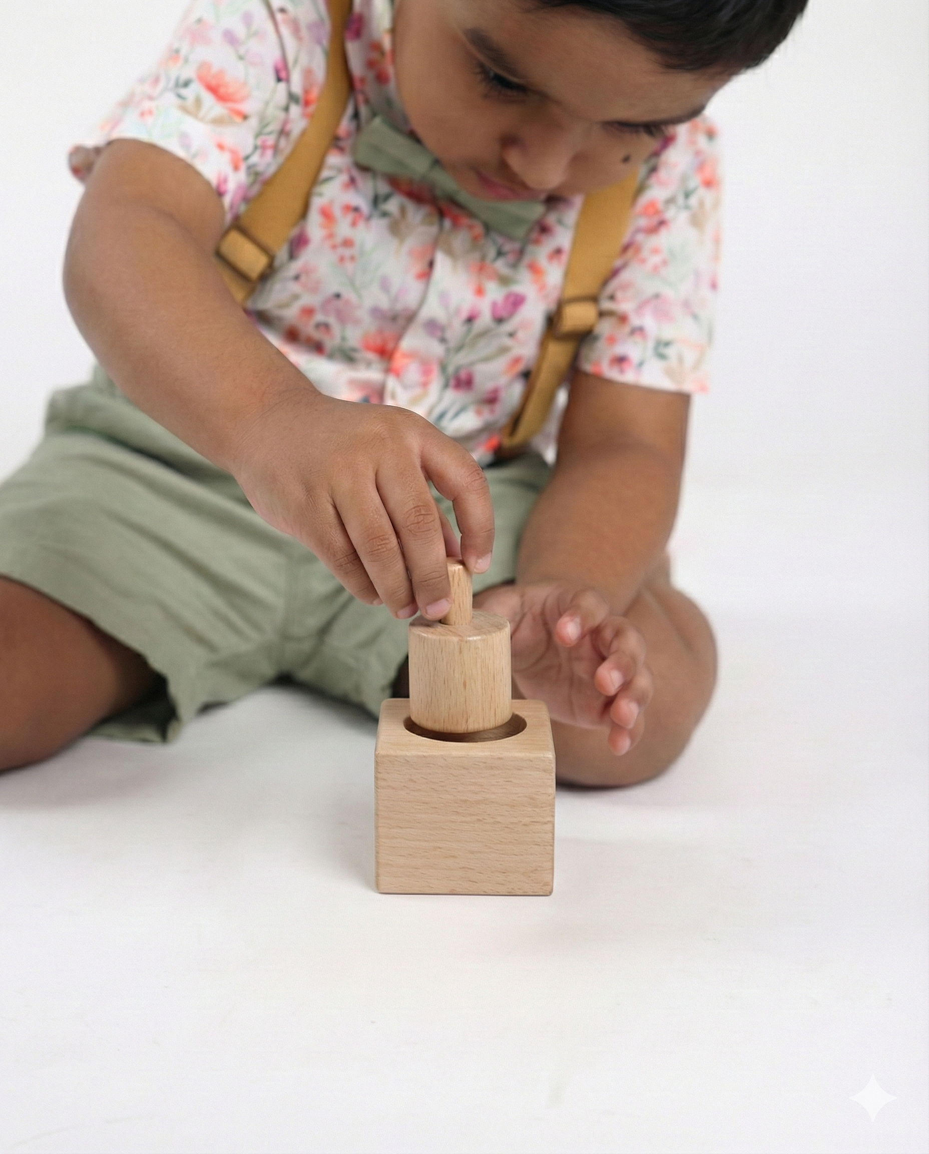 Montessori Pincer Puzzle – Finger Grip & Shape Fitting Toy – Brainytots